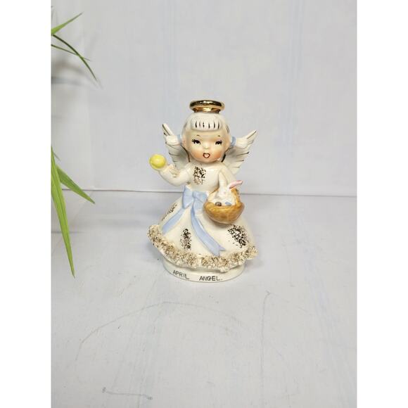 Lefton | Accents | Vintage April Angel Lefton Ar987 Birthday Girl ...